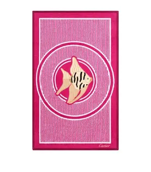 Cartier Cotton Characters Beach Towel - Pink