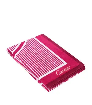Cartier Cotton Characters Beach Towel