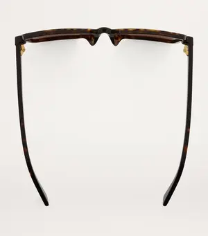 Bottega Veneta Rectangular Frame Sunglasses - Grey