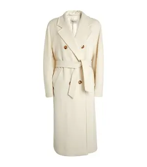 Max Mara Madame Icon Coat - White