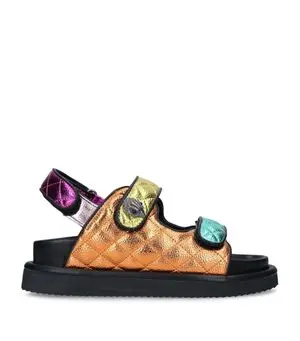 Kurt Geiger Quilted Orson Sandals