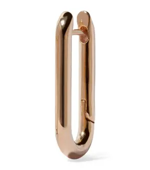 Annoushka Yellow Knuckle Chain Single Hoop Earring - Gold