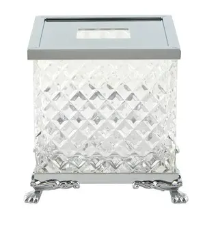 ZODIAC Lion Feet Tissue Box - White