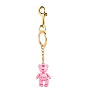 Harrods Jointed Bear Keyring - Pink