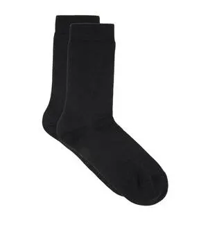 Falke Softmerino Crew Socks - Navy