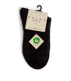 Falke Knitted Bedsock Socks - Black