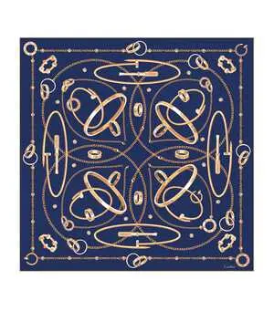 Cartier Silk Precious Mundanity Scarf