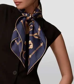 Cartier Silk Precious Mundanity Scarf