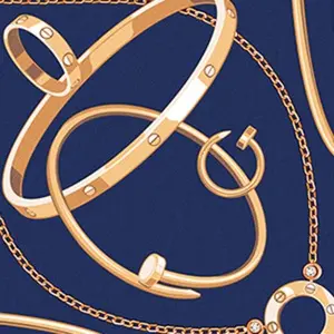 Cartier Silk Precious Mundanity Scarf