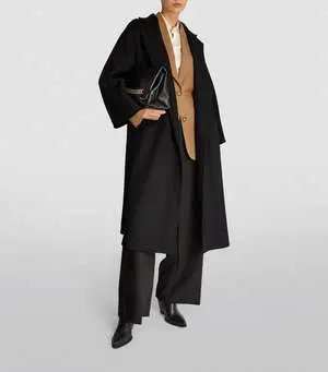 Max Mara Cashmere Ludmilla Wrap Coat - Black