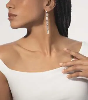 Messika Move Link Diamond Earrings