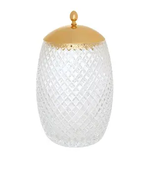 ZODIAC Bevelled Crystal Bin - Clear