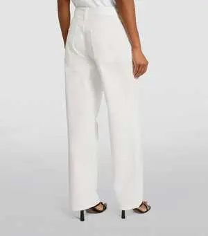 AGOLDE The Low-slung Baggy Jeans - White