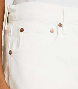 AGOLDE The Low-slung Baggy Jeans - White