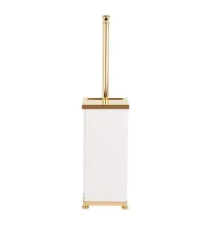 ZODIAC Marble Toilet Brush - White
