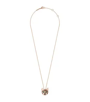 Boucheron Animaux De Coll Necklace - Pink