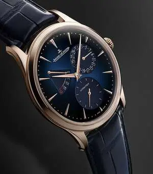 JAEGER-LECOULTRE Rose Gold Master Ultra Thin Power Reserve Watch