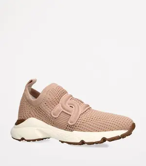TOD'S Sport Run 54c Calzino Sneakers - Beige