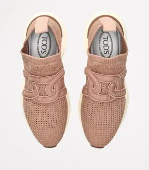 TOD'S Sport Run 54c Calzino Sneakers - Beige