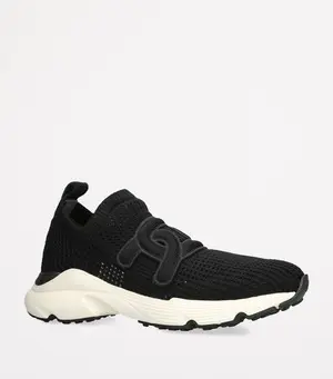 TOD'S Sport Run 54c Calzino Sneaker - Black