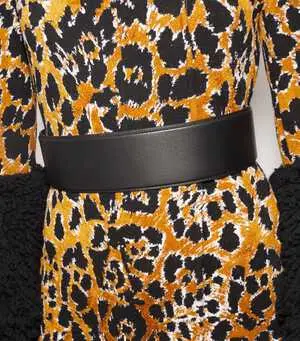 Alaïa Wide Leather Belt