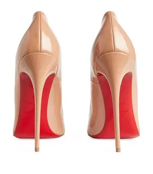 CHRISTIAN LOUBOUTIN So Kate 120 Patent Pumps - Nude
