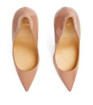 CHRISTIAN LOUBOUTIN So Kate 120 Patent Pumps - Nude