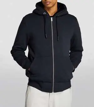 Moose Knuckles Padded Zip-front Hoodie