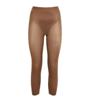 Spanx Shape Invisible Capri Pants - Medium Control Brown