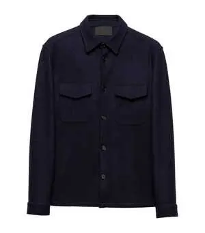 Prada Wool-cashmere Overshirt