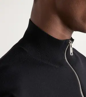 Prada Superfine Wool Bomber Jacket