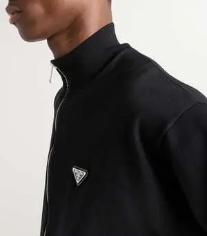 Prada Superfine Wool Bomber Jacket