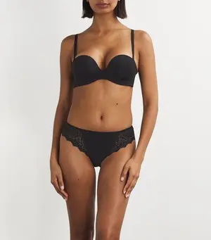 Simone Perele Bandeau Essentiel Bra - Black