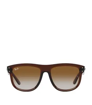 Ray-ban Boyfriend Square Sunglasses - Brown