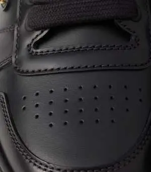 Prada Leather Downtown Bold Sneakers