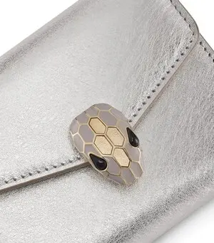 BVLGARI Leather Serpenti Forever Wallet