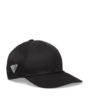 Prada Re-nylon Baseball Cap - Black