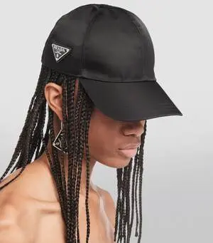Prada Re-nylon Baseball Cap - Black