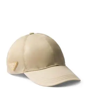 Prada Re-Nylon Baseball Cap Neutral