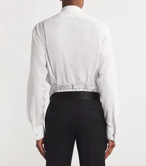 Giorgio Armani Silk Cummerbund - Grey