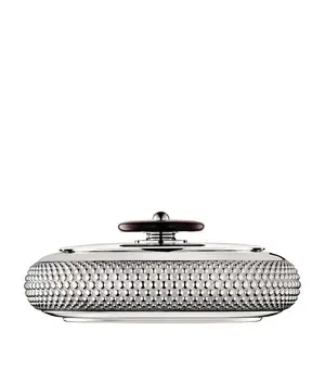 Christofle Plated Perles Box - Silver