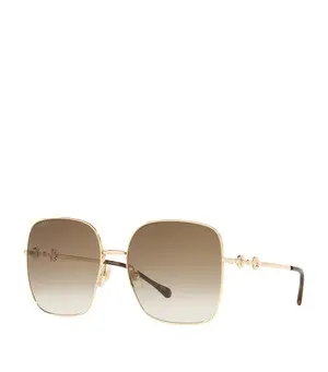 Gucci Oversized Square Frame Sunglasses