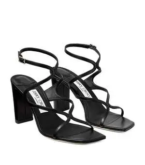 JIMMY CHOO Azie 85 Leather Heeled Sandals