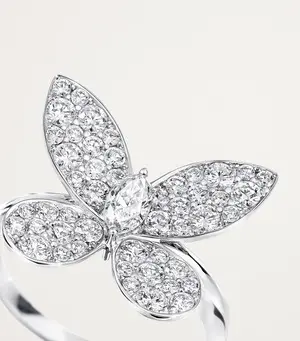 Graff Mini Butterfly Diamond Ring