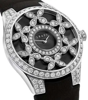 Graff Classic Butterfly Platinum And Diamond Watch