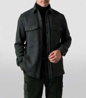Isaia Cashmere-blend Overshirt