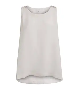 Eskandar Silk Shell Top