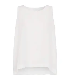 Eskandar Silk Shell Top