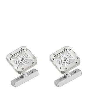 Cartier Santos De Cufflinks - Metallic