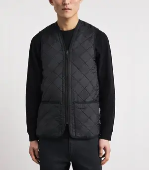 Barbour Polarquilt Zip-in Gilet Liner - Black